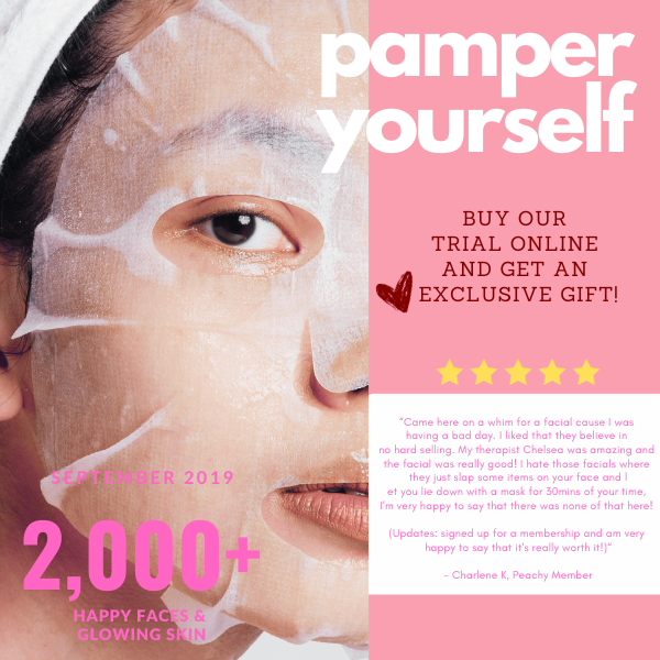 Best Facials in Singapore | No Package Facial - Peachy Skin Bar